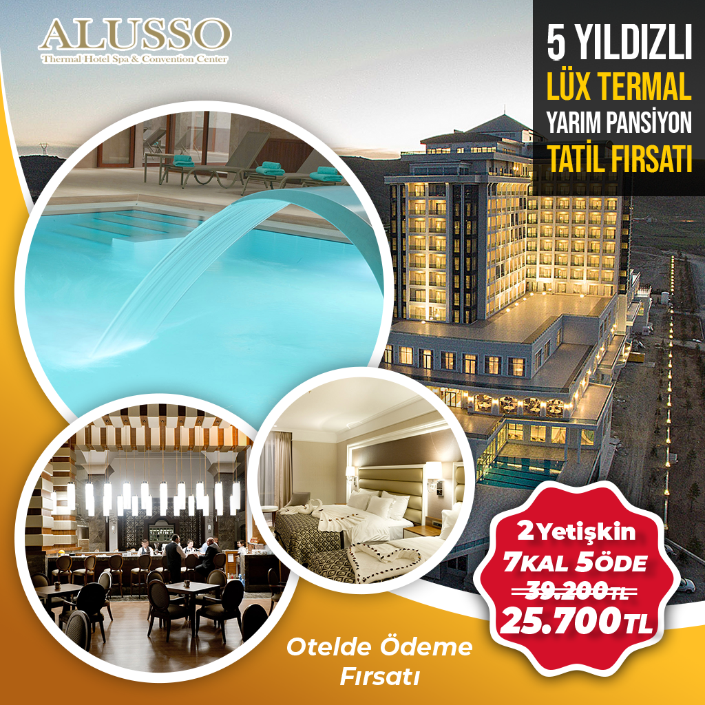 Alusso Termal Resort Spa - Ayfon Kaplıca Termal